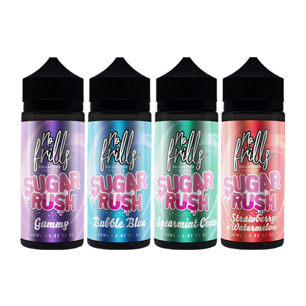 No Frills Sugar Rush - 80ml • Rebel Vape • Cork • Ireland